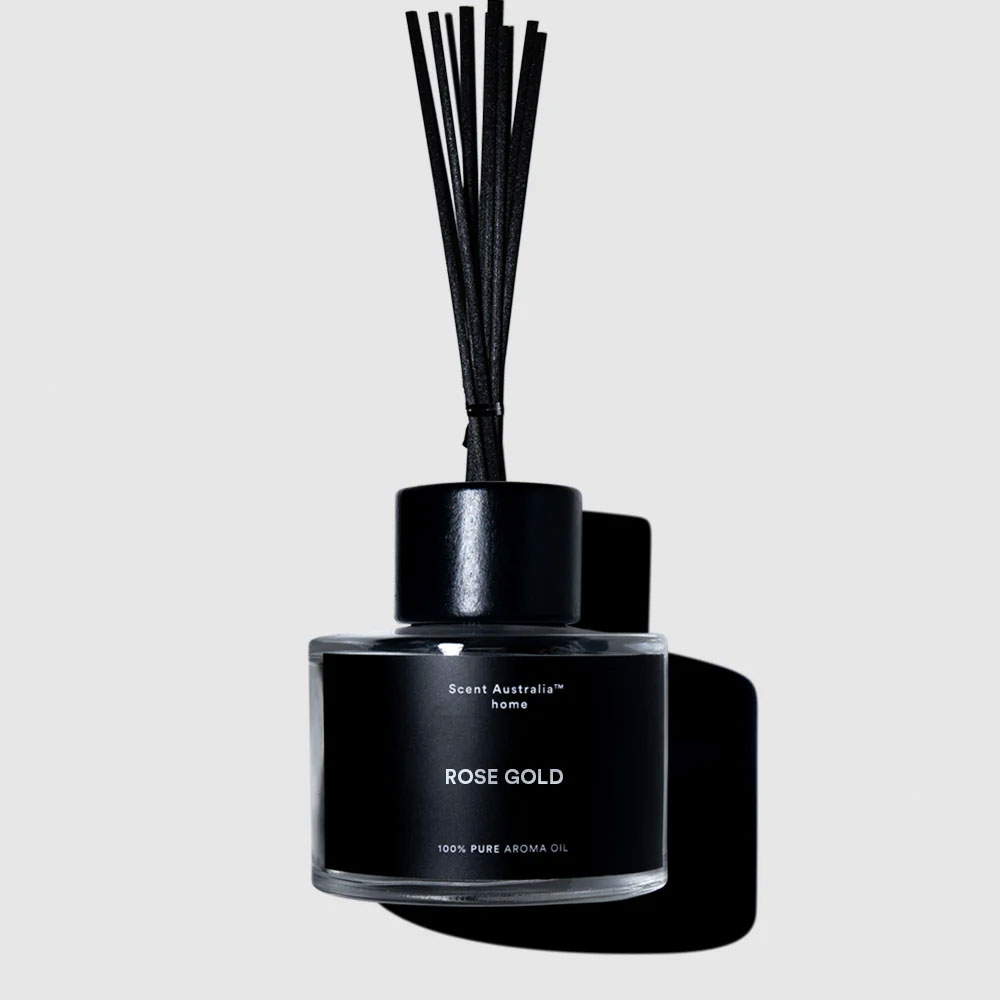 Rose Gold Reed Diffuser - David Murry Brisbane Salon